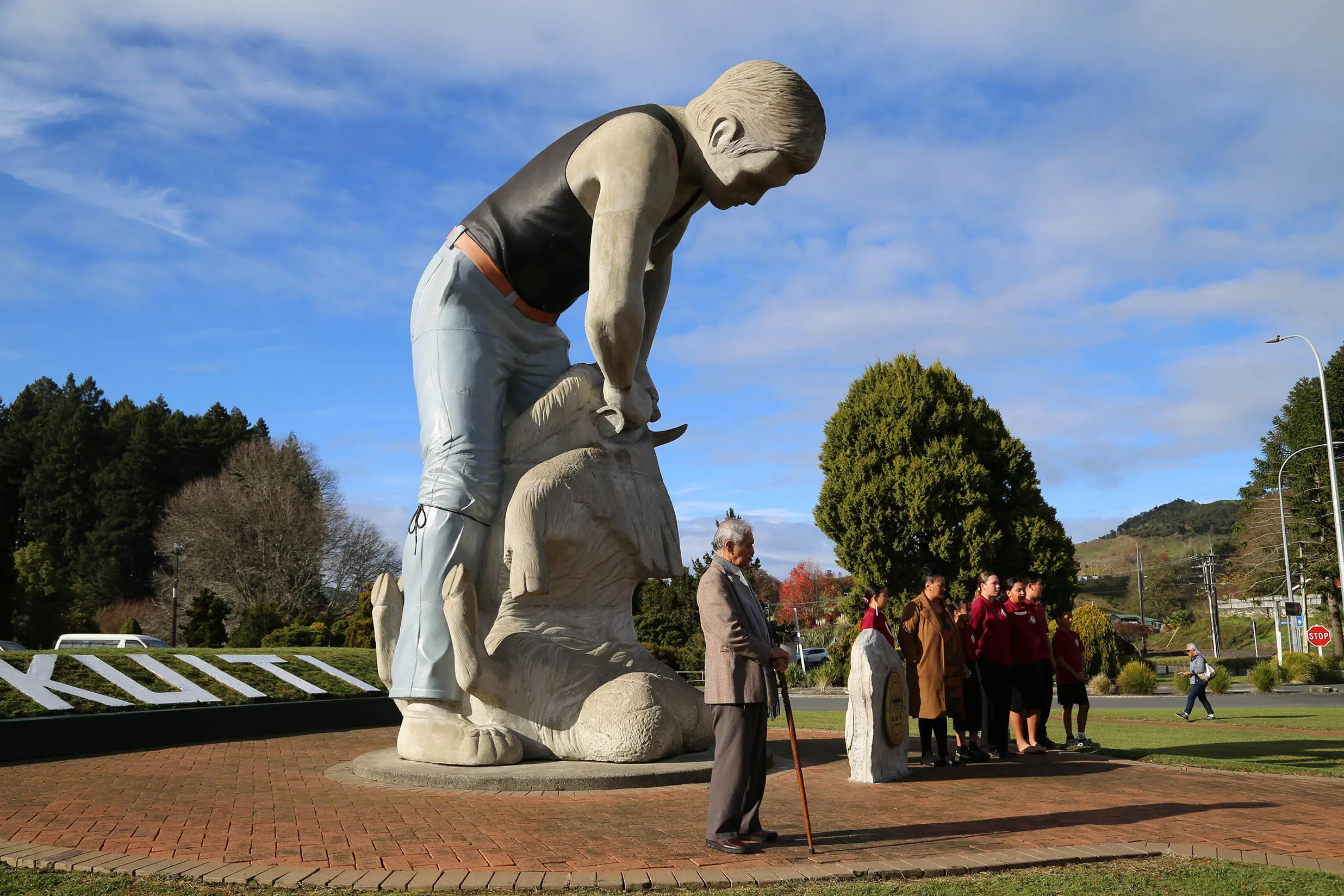 Shearing Statue 30 Year Time Capsule - Waitomo District Council